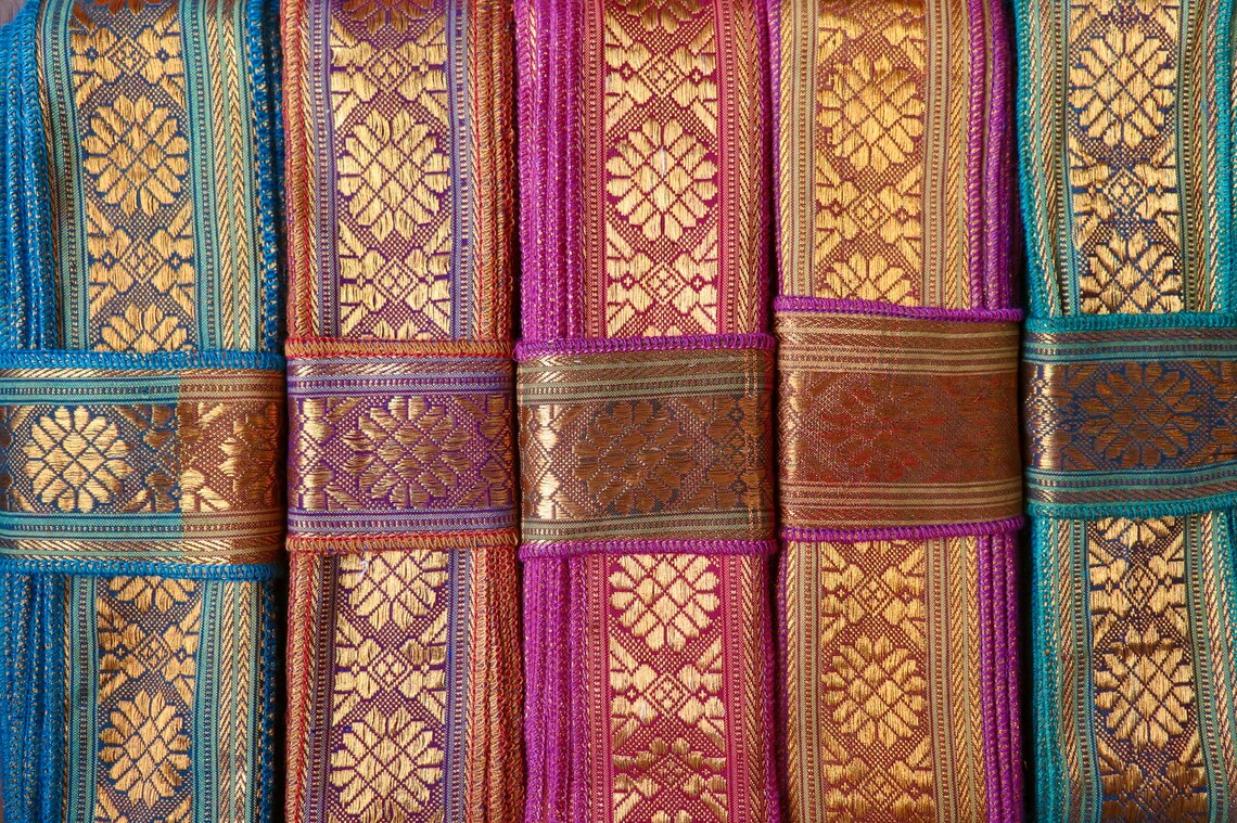 10 Yards Mixed Sari Borders Sari Trim SR62 | Etsy