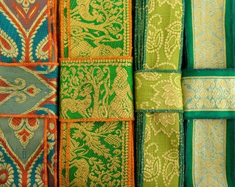 Silk Sari Borders, Sari Trim SR361 - Etsy