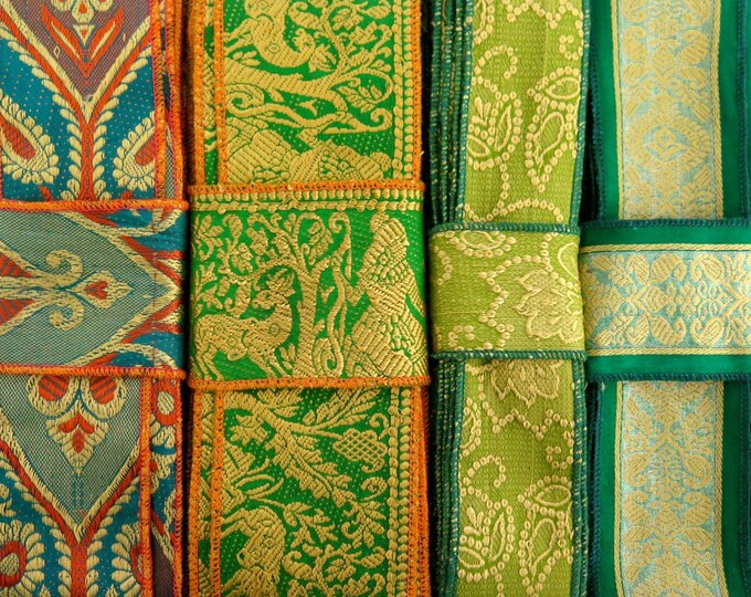 Silk Sari Borders, Sari Trim SR406 - Etsy