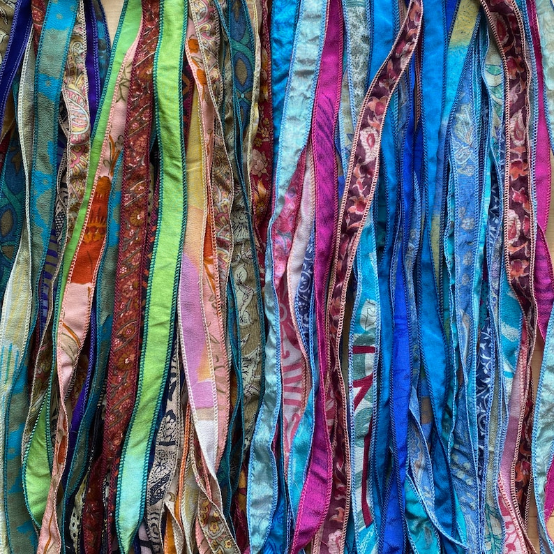 Silk Ribbons, Value Packs, Wholesale Jewelry Ribbons - Etsy