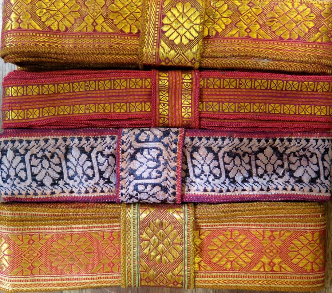 Vintage Sari Borders Sari Trim SR566 - Etsy New Zealand