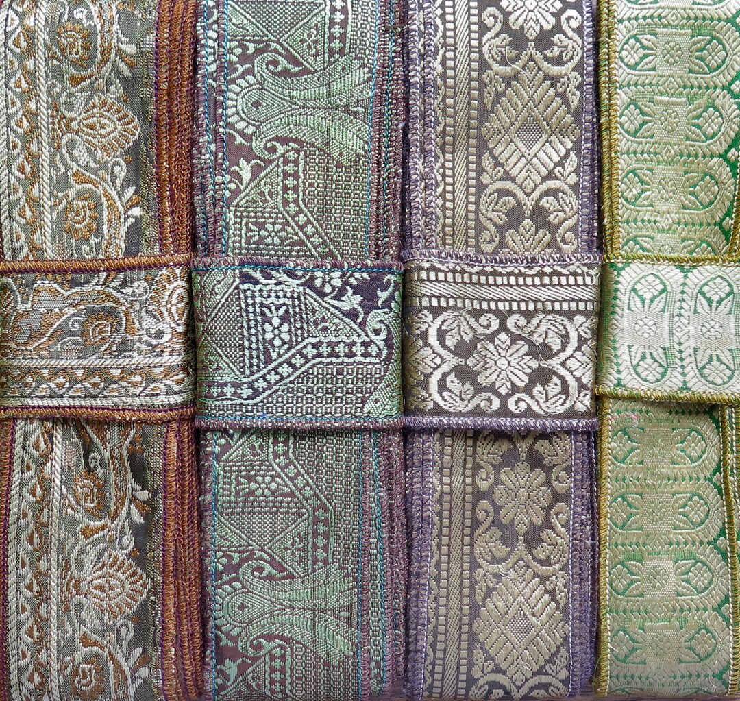 Silk Trim, Vintage Fabrics SR134 - Etsy