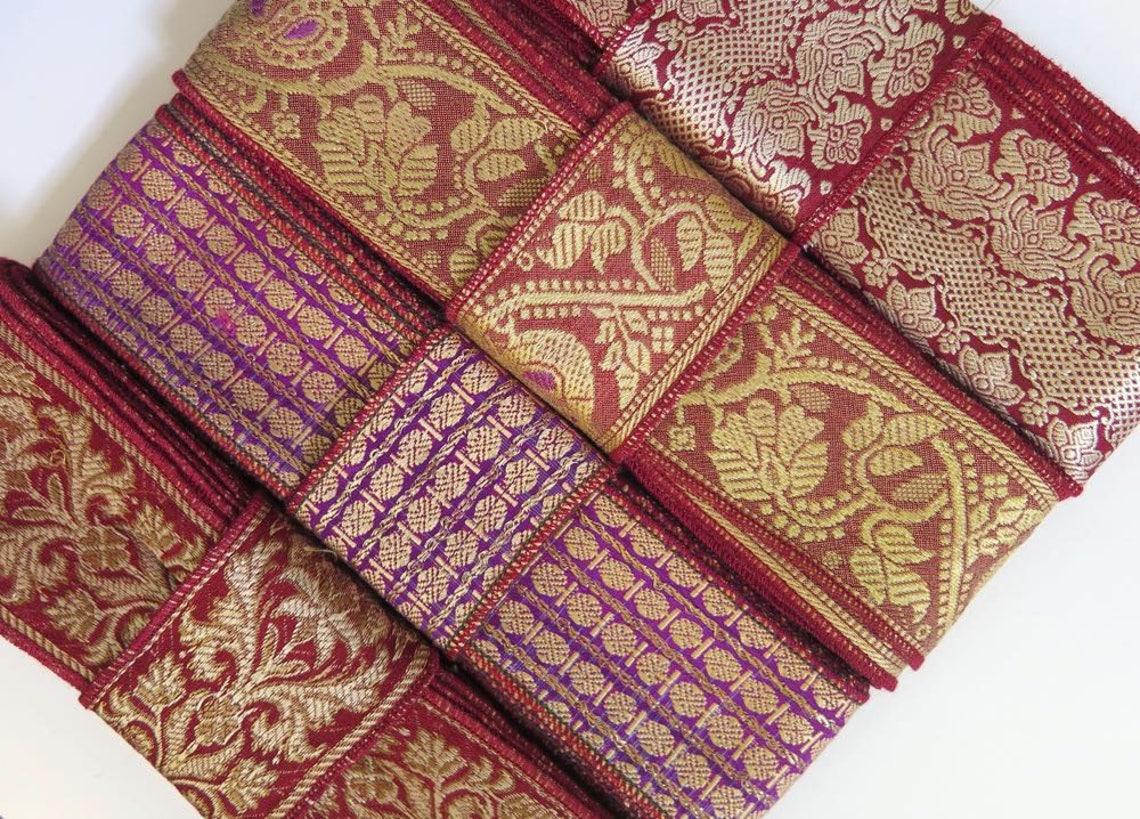 Vintage Sari borders Sari Trim SR819 | Etsy