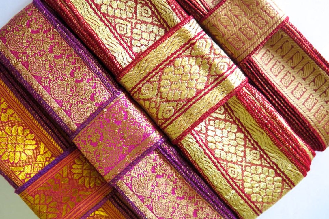 Vintage Sari borders Sari Trim SR709 | Etsy