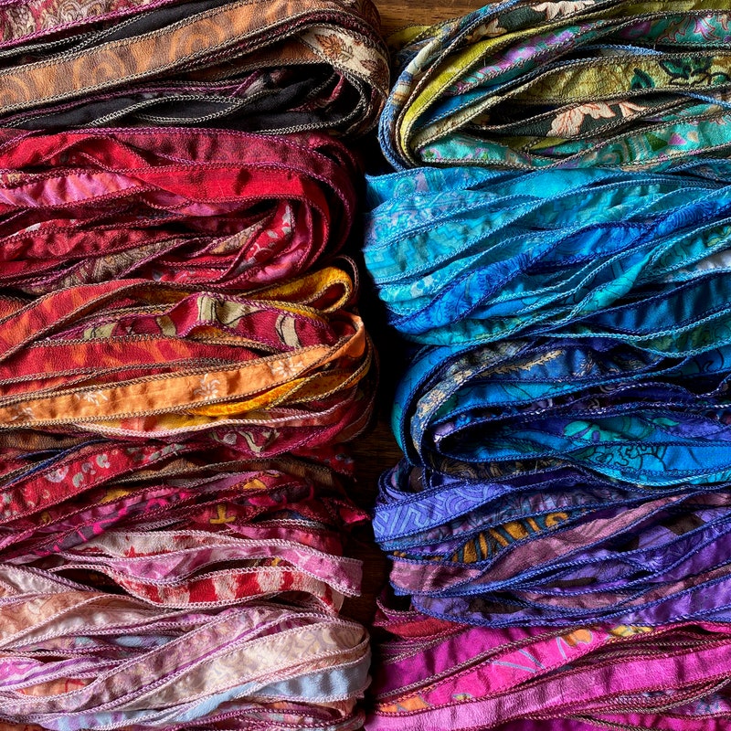 Silk Ribbon - Etsy