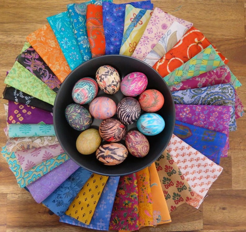 Egg Decorating Silk Easter Eggs Silk Tie Easter Eggs Easter - Etsy Egg Decorating Silk Easter Eggs Silk Tie Easter Eggs Easter - Etsy