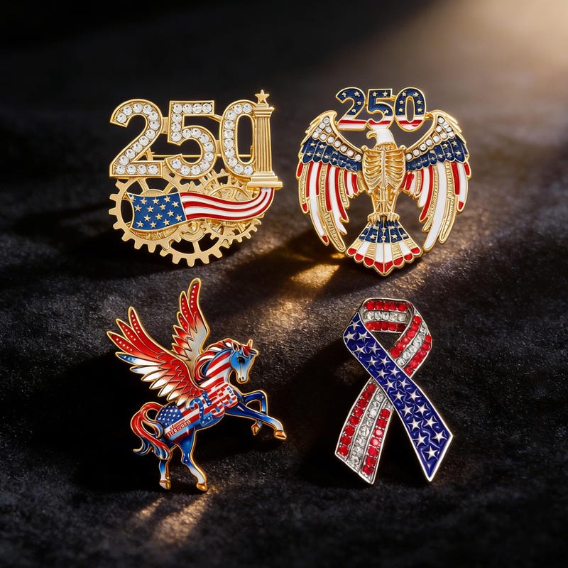 America 250 Lapel Pin - Etsy