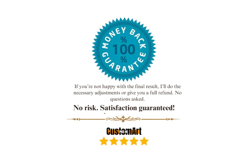 Custom Knight Dragon Portrait Wall Art, Personalized Fantasy Hero ...