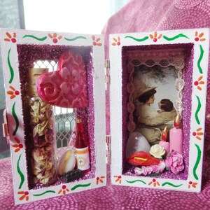 Love Box Shrine. Spell Box. Shadow Box. Mixed Media. Pagan Paganism ...