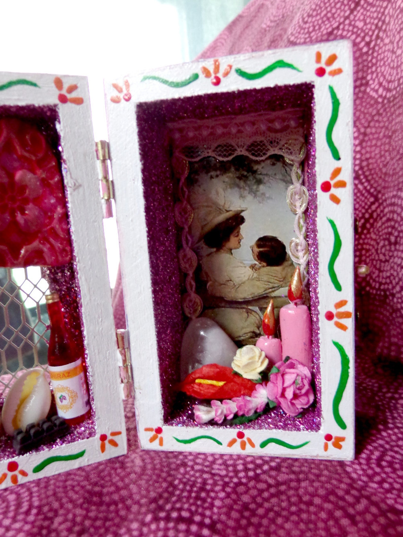 Love Box Shrine. Spell Box. Shadow Box. Mixed Media. Pagan | Etsy