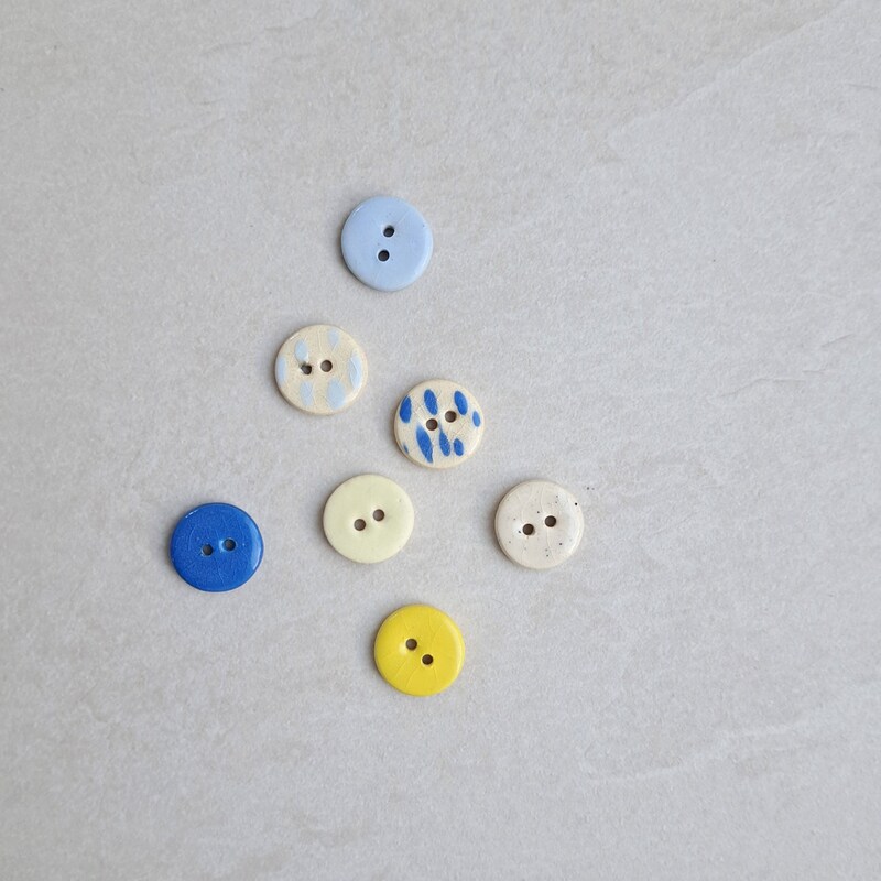 Porcelain Buttons - Etsy