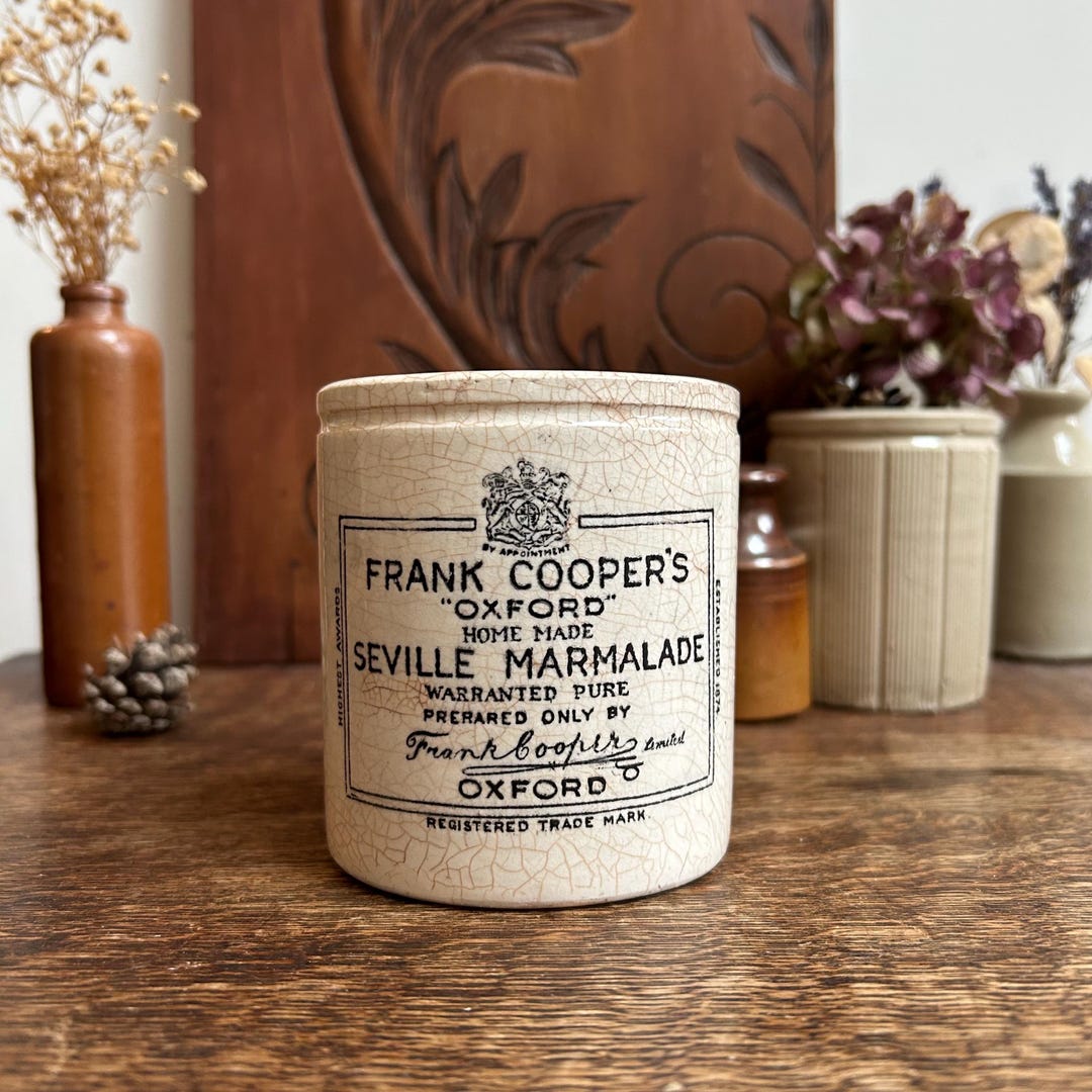 Antique Frank Cooper's Marmalade Jar - Etsy