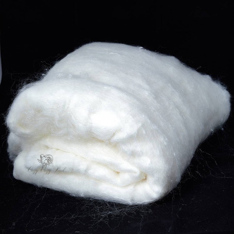 Tussah Silk Laps or Silk Lap Sheets, Big Silk Hankies for Felting, for ...