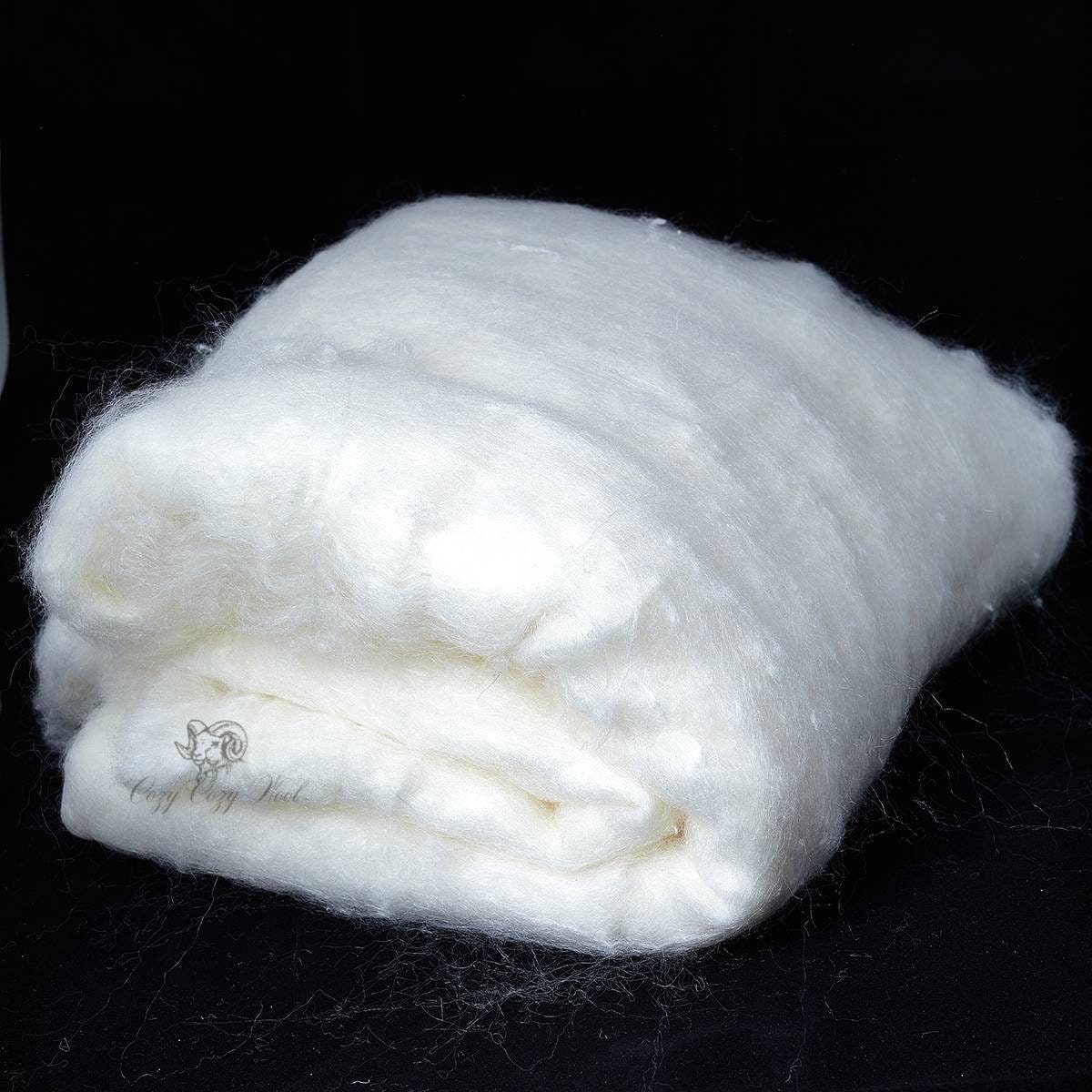 Tussah Silk Laps or Silk Lap Sheets, Big Silk Hankies for Felting, for ...