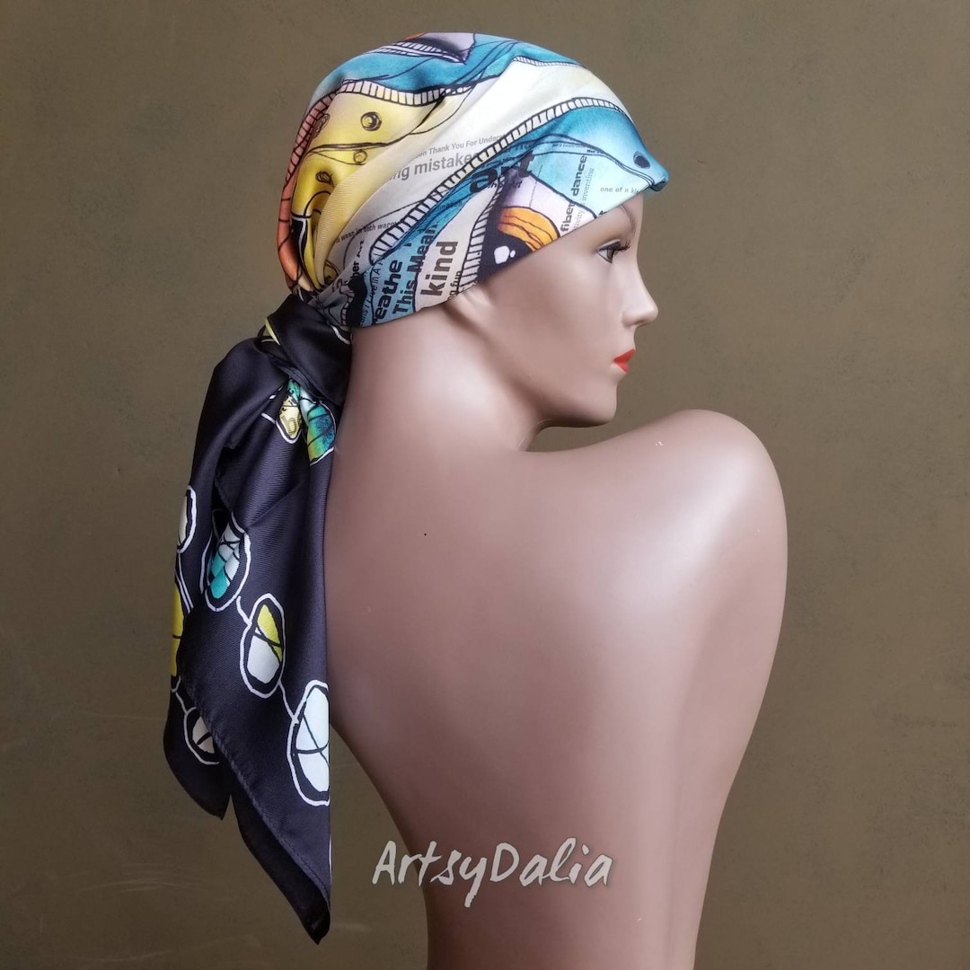 Silk Scarves Custom Made Scarves Gift for Her Art Scarves Wearable Art ...