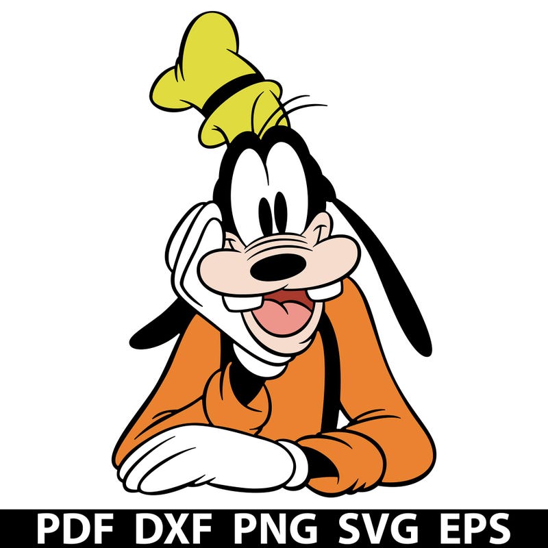 Goofy Svg Printable - Etsy