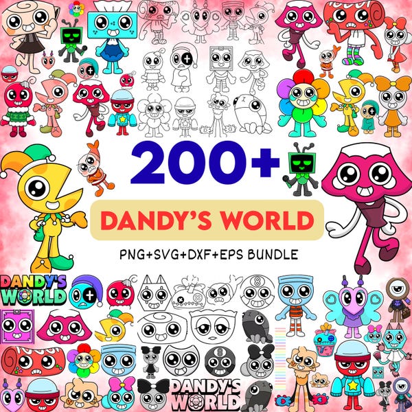 Dandy World Merch - Etsy