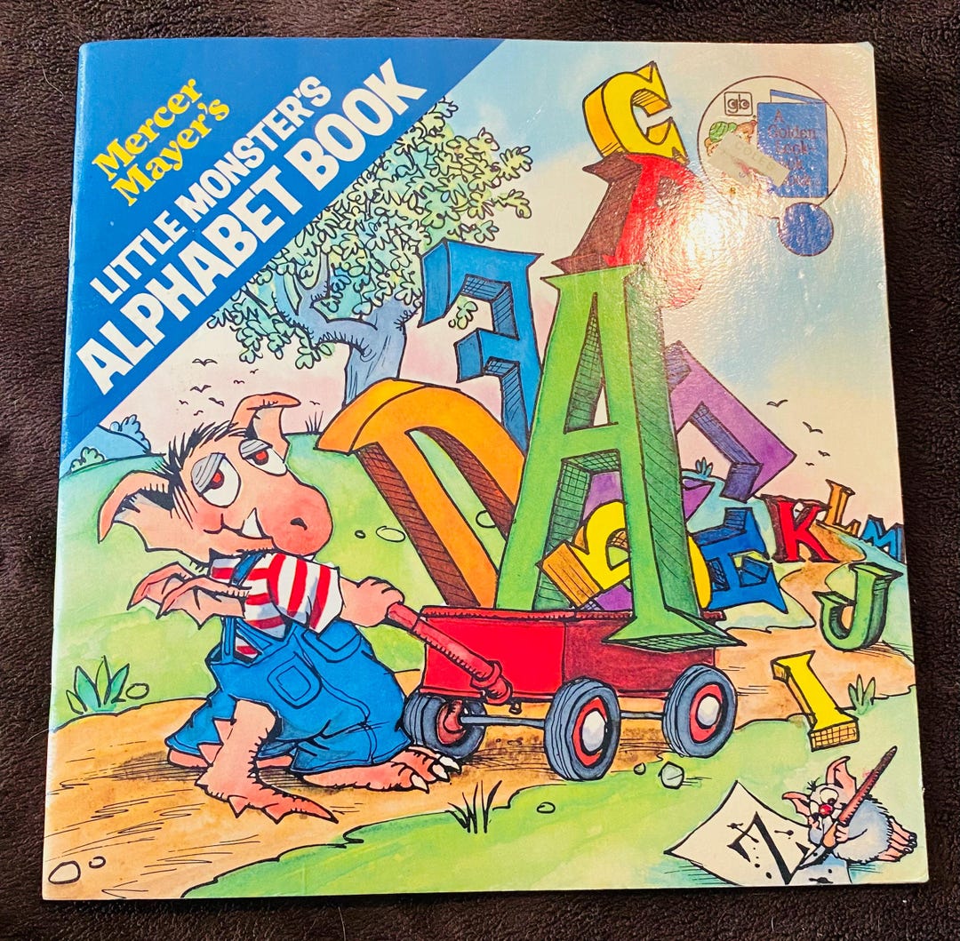 Mercer Mayer's Little Monster's Alphabet Book - Vintage Softcover From ...