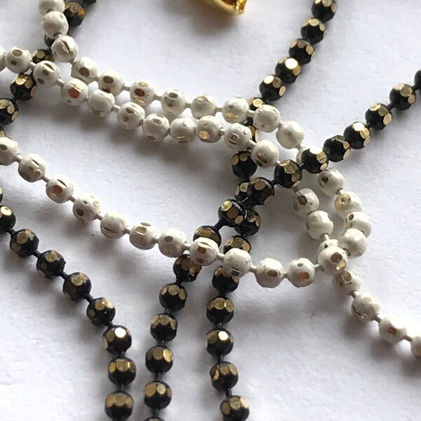 Faceted Ball Chain - Etsy