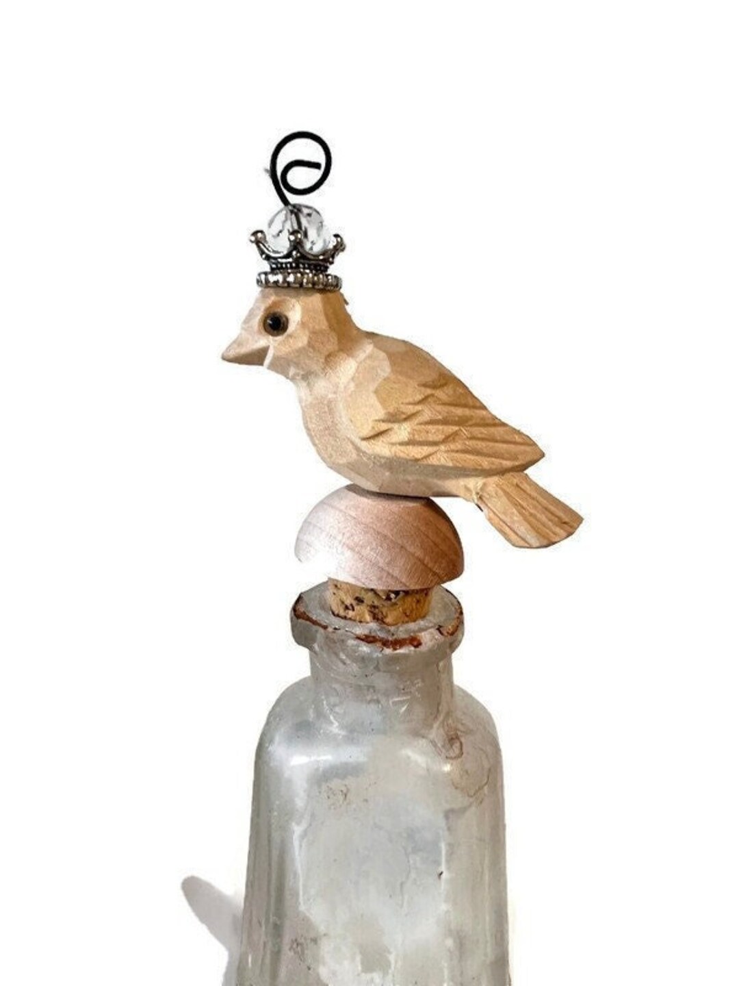 DIY Altered Bottle Craft Bird - Etsy