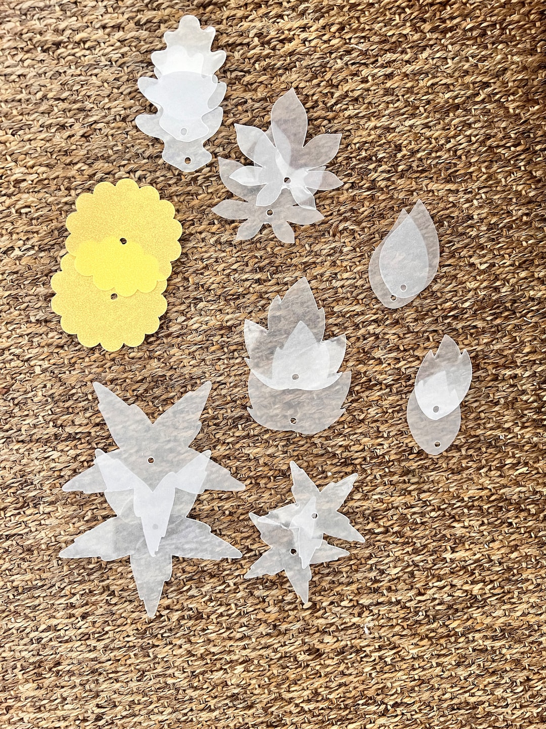 16, Pre-cut Shrink Plastic Shapes for Using With the Shrinkets Molds - Etsy