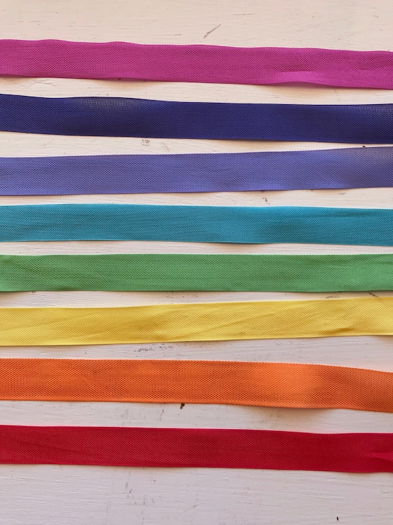 16 Yards Rainbow Seam Binding Ribbon | Etsy