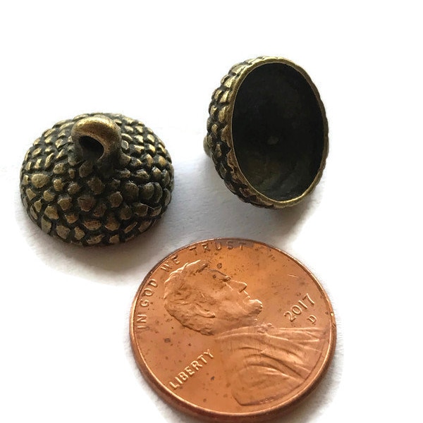 Acorn Bead Cap - Etsy