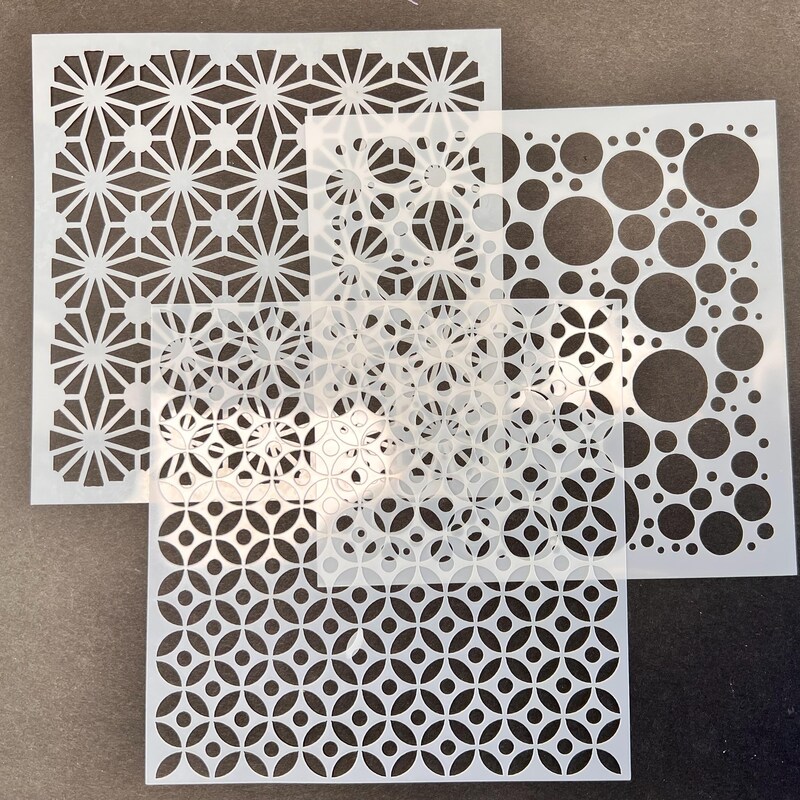 Diamond Pattern Stencil - Etsy