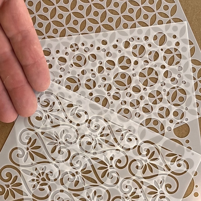 Scroll Stencils - Etsy