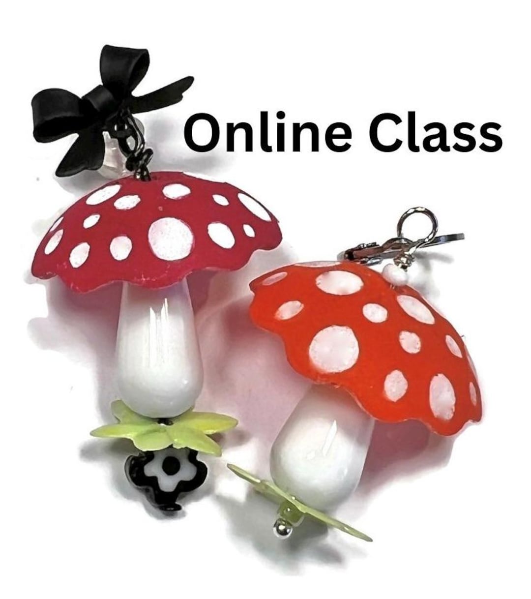 Shrink Plasticearring Online Class Kit for Spotty Dotty - Etsy