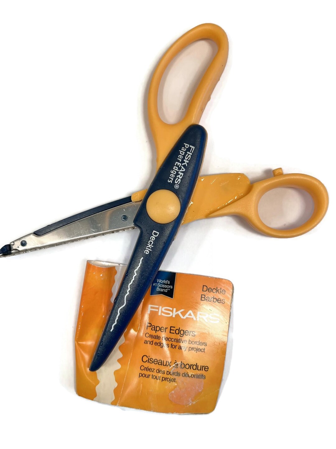 Deckle Edge Craft Scissors Fiskar - Etsy