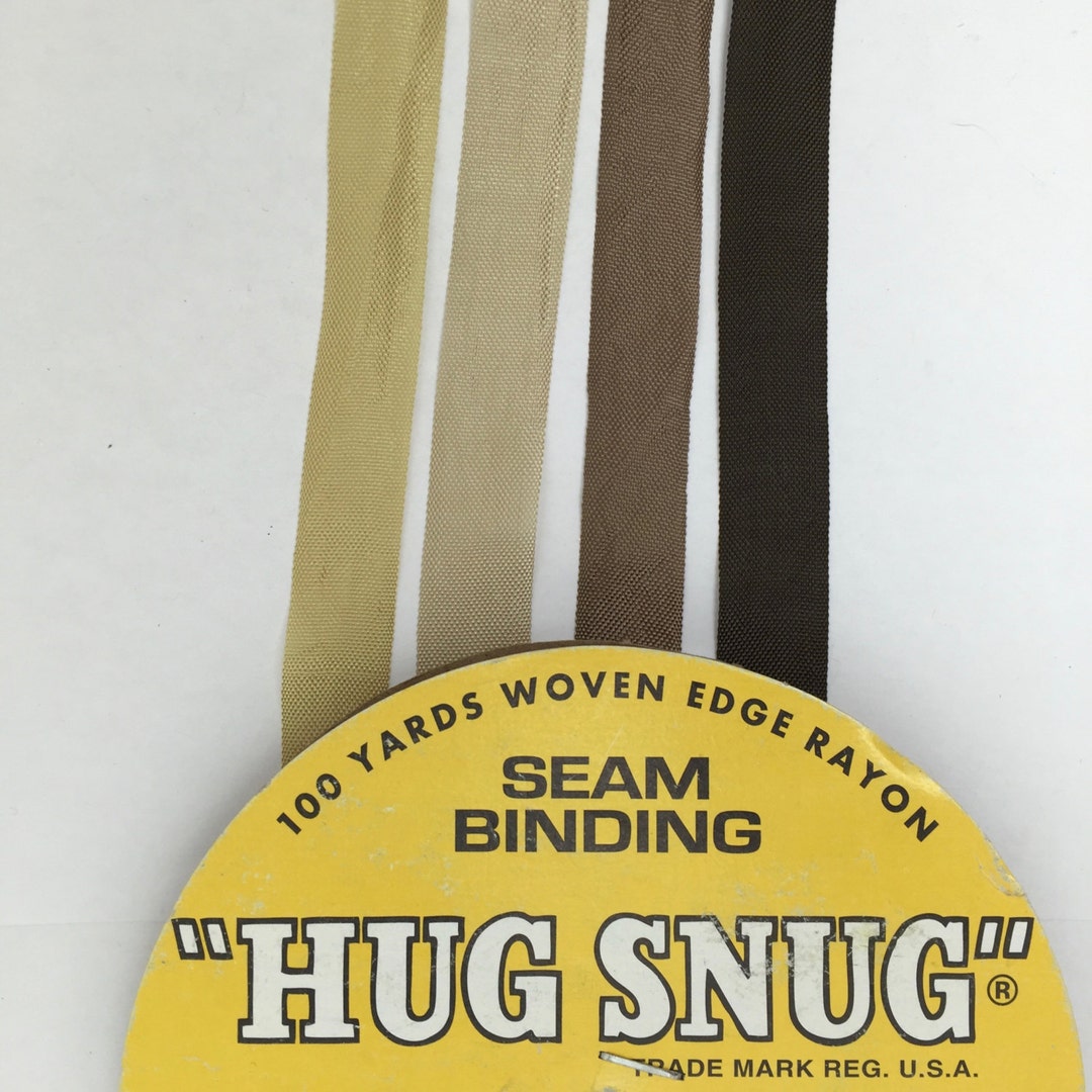 8 Yards- Rayon Seam Binding Ribbon, Woven Edge Ribbon - Etsy