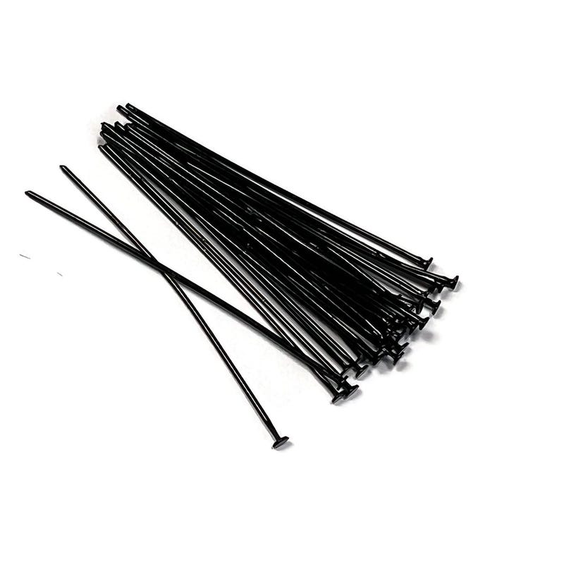 Black Head Pins - Etsy