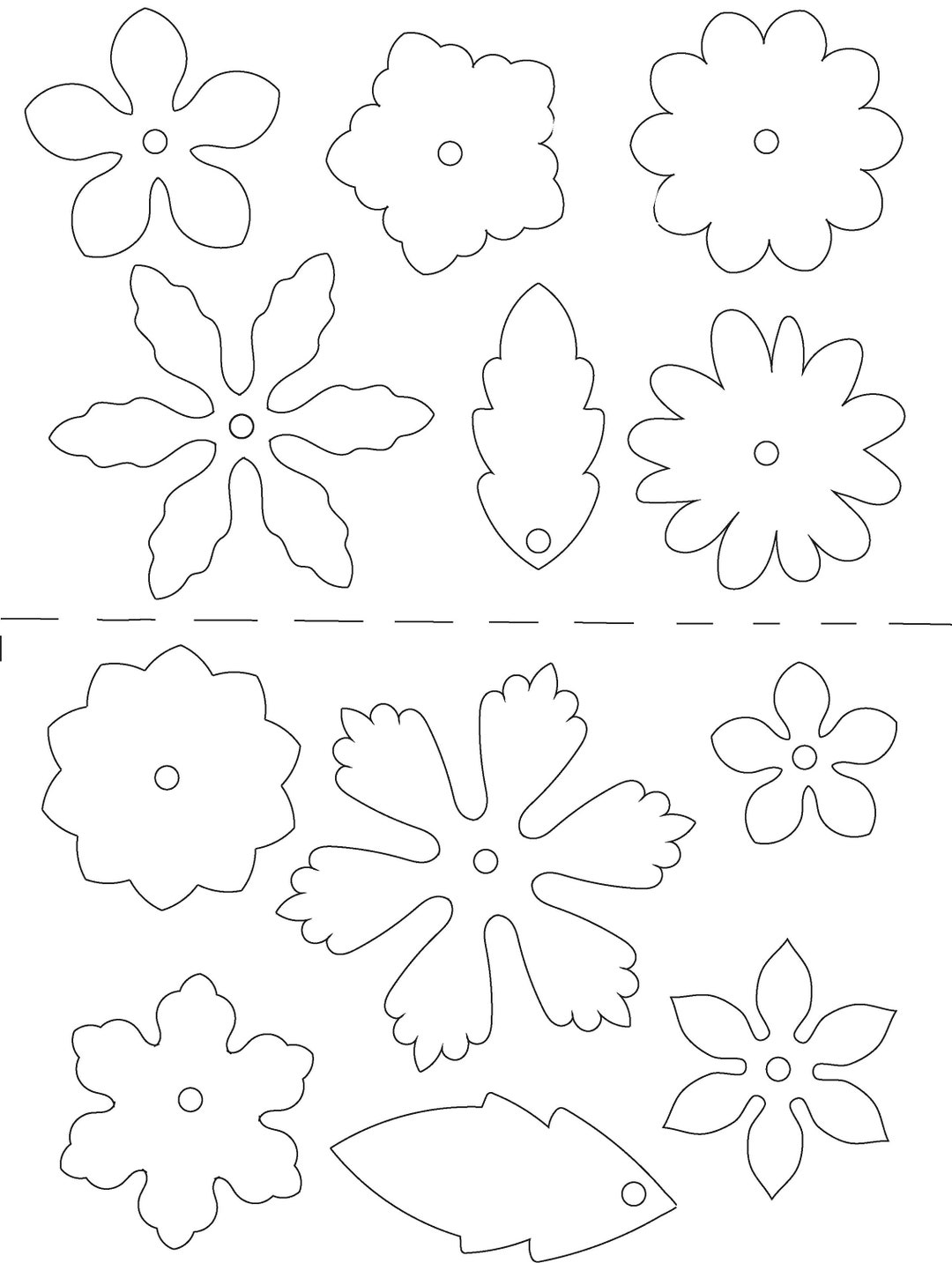 24,shrink Plastic Flower Shapes for Using With the Shrinkets Bead Molds ...