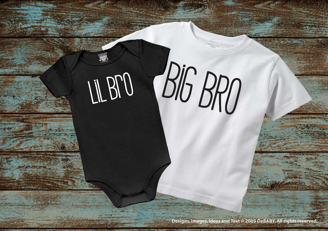 Little Bro Big Bro Matching Shirts, Matching Sibling Bodysuits, Little ...