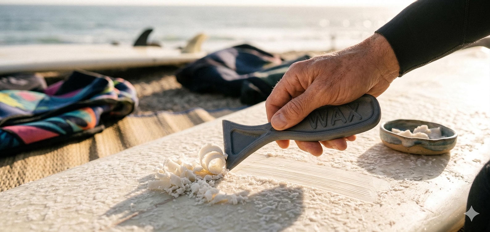 3D Printed Surf Wax Scraper Tool | Durable Lightweight Wax Remover - Etsy