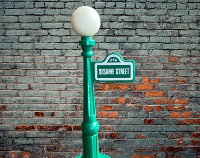 Sesame Street Lamp Post Street Sign Replacement Piece for Fisher Price ...