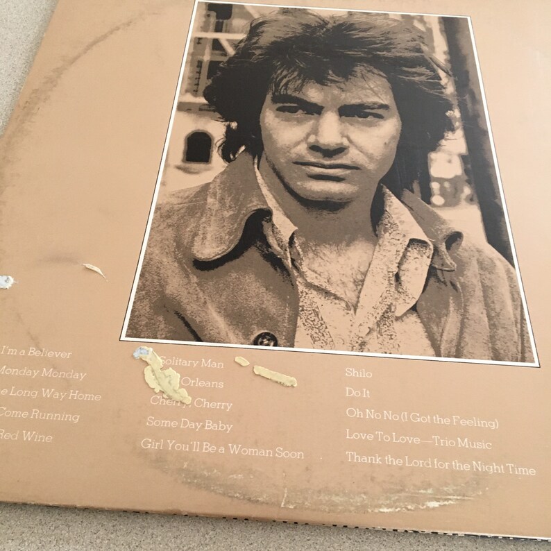 Neil Diamond Double Gold, 2XLP Vintage Vinyl Released 1973 Bang Records ...
