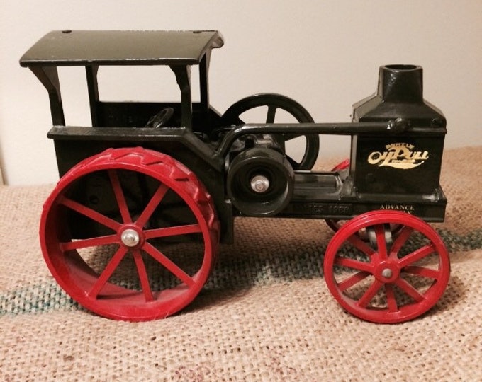 Vintage Advanced Rumely Oil Pull Diecast 1/16 Model Joseph L Ertl ...