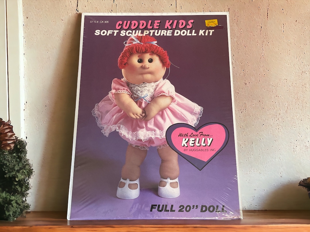 Cuddle Kids Soft Sculpture Doll Kit 20 Inch Doll Kelly New in Box 1980s ...