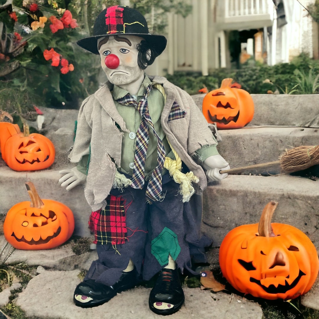 Vintage Sad Hobo Emmett Kelly Jr Clown 19 Dynasty Doll - Etsy