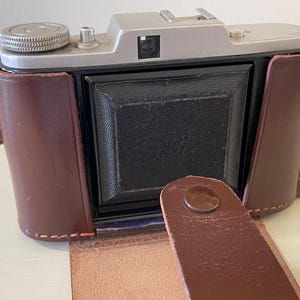 Vintage Adox Golf Pronto Folding Camera With Leather Case Made in ...