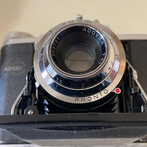 Vintage Adox Golf Pronto Folding Camera With Leather Case Made in ...