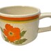 Vintage Temper-ware by Lenox Fire Flower Coffee Cups Set of Six Orange ...