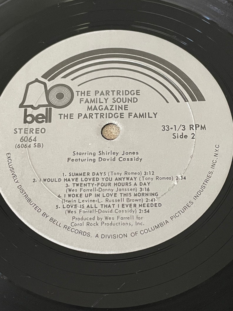 The Partridge Family Album sound Machine Starring - Etsy