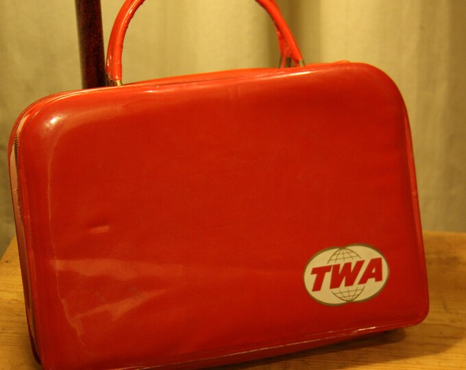 Vintage TWA Stewardess/flight Attendant Bag - Etsy