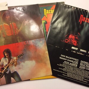 Nazareth 'snaz it's Naz Vintage LP Vinyl Album Double Live Album With ...