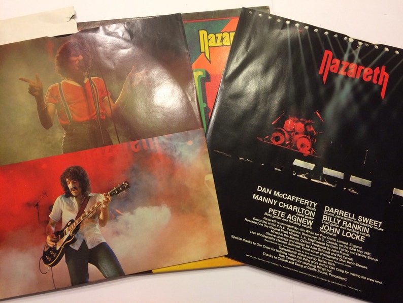 Nazareth 'snaz it's Naz Vintage LP Vinyl Album - Etsy UK