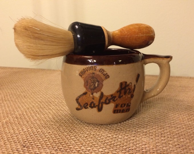 Vintage Seaforth! for Men Shaving Mug and Shaving Brush Wet Shaving ...