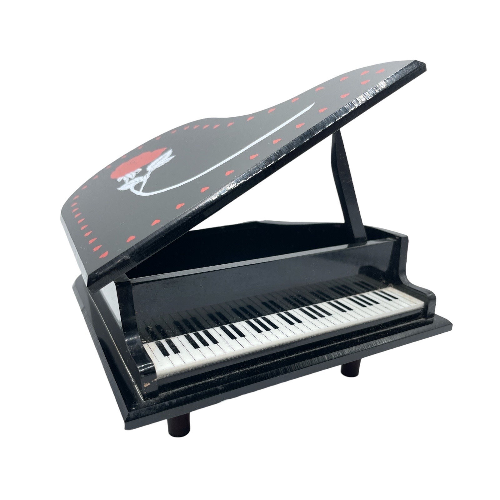 Enesco Baby Grand Piano Shaped Music Box Tinket Box 1985 days - Etsy